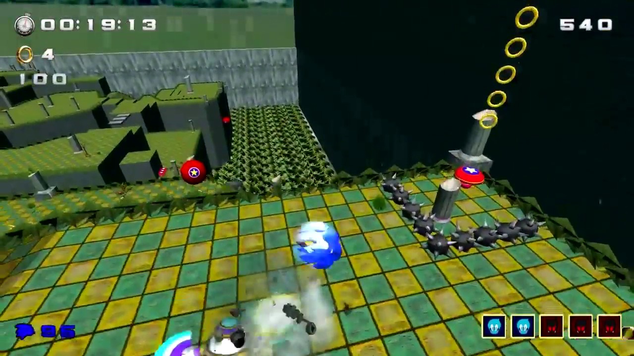 Sonic World R7 - Rusty Ruins S rank - YouTube