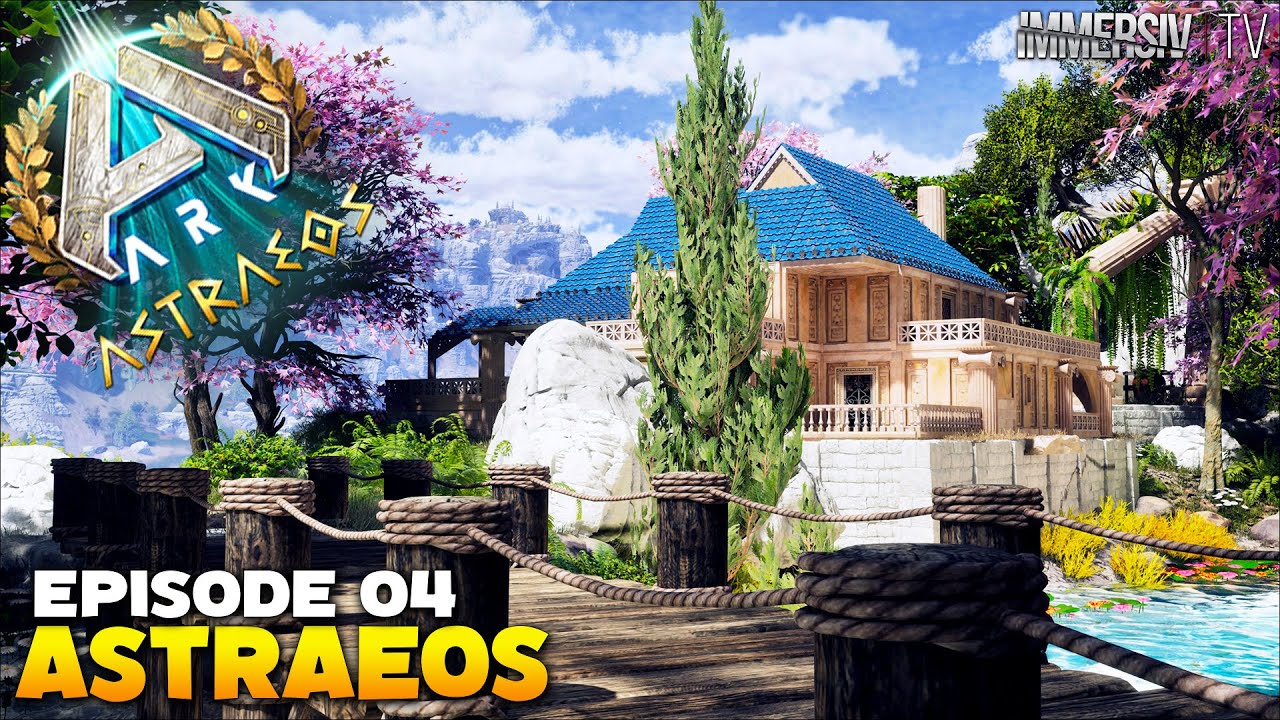 JE CONSTRUIS MA BASE SUR UN SPOT MAGNIFIQUE - ARK : ASTRAEOS FR #04 ...