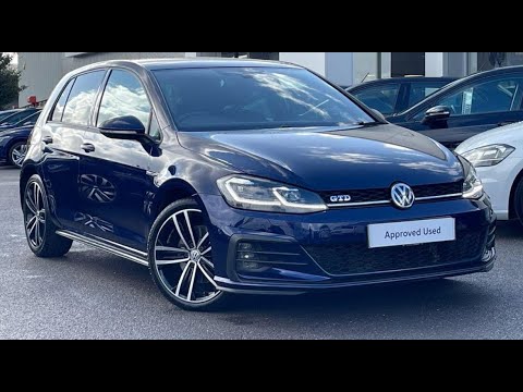 Approved Used Volkswagen Golf GTD 2.0 TDI 184PS in Atlantic Blue ...