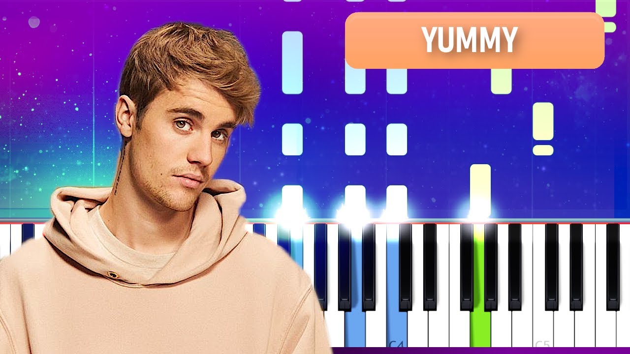 Justin Bieber - Yummy (Piano Tutorial) - YouTube