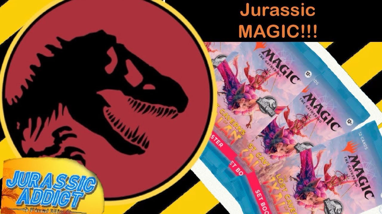 Jurassic World MAGIC the Gathering MEGA unboxing !!! - YouTube