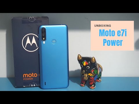 moto e7i Power: Unboxing y primeras impresiones - YouTube