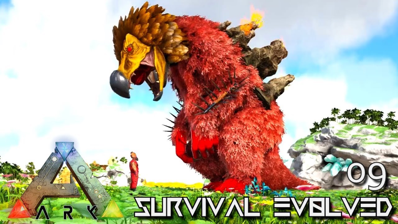 ARK: SURVIVAL EVOLVED - BUFFOON MEGATHERIUM & VOYAGER MONSTER E09 ...