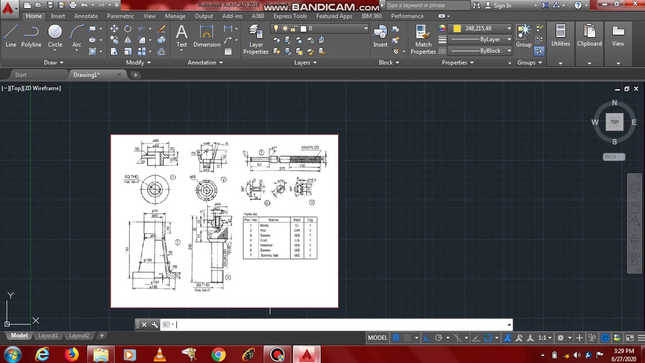 AutoCAD picture how to insert the auto care version 2016 - YouTube