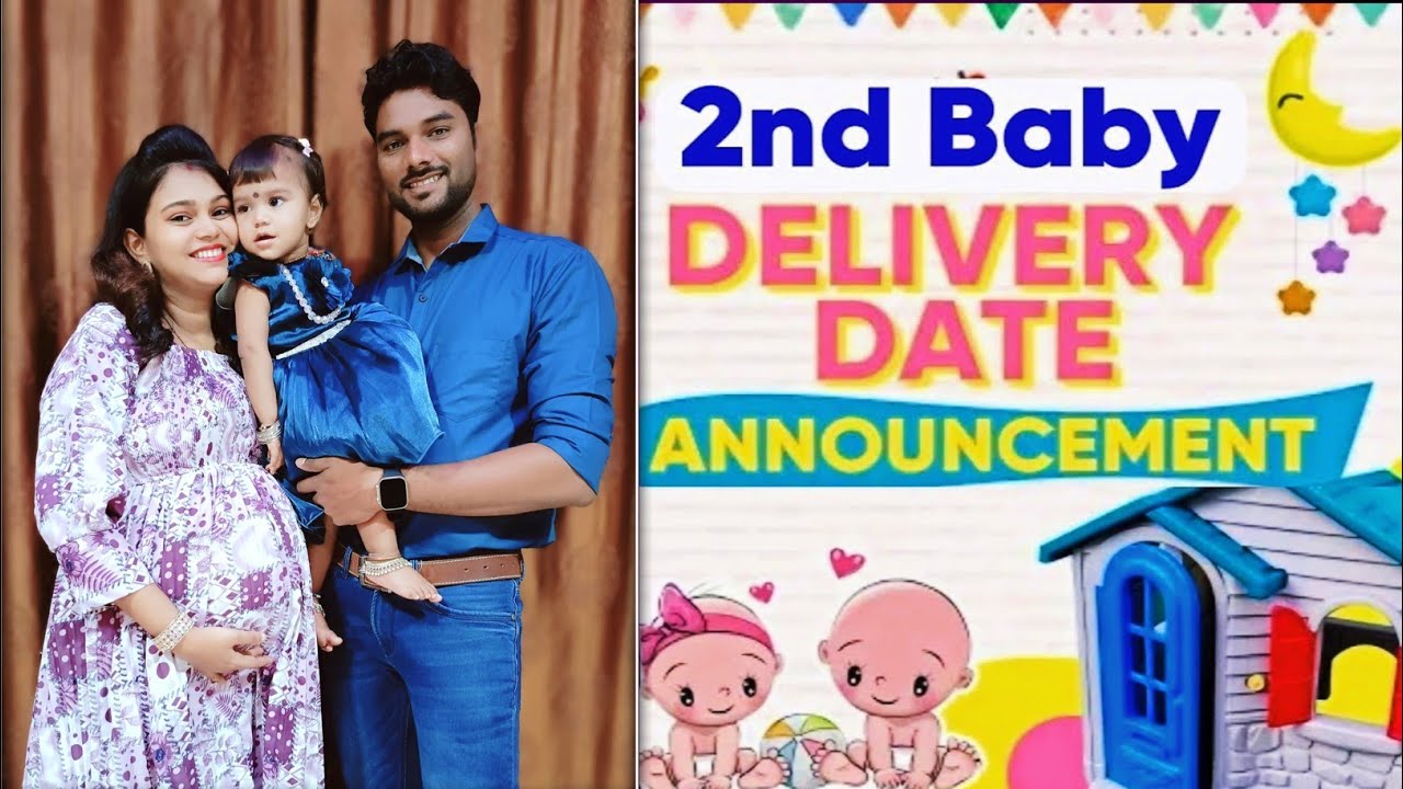 🤞Our 2nd Baby Delivery Date Announcement👶Normal Delivery or C Section ...