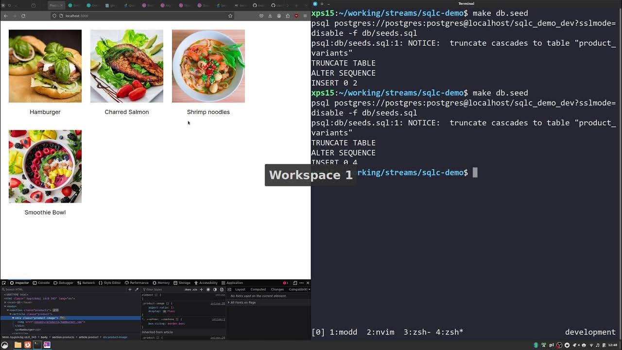Live Coding An Online Store In Golang Gin Sqlc Templ Htmx Svelte Youtube 8042