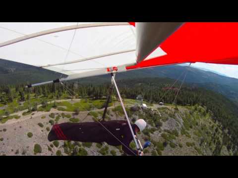 Hang Gliding over Lake View 2011