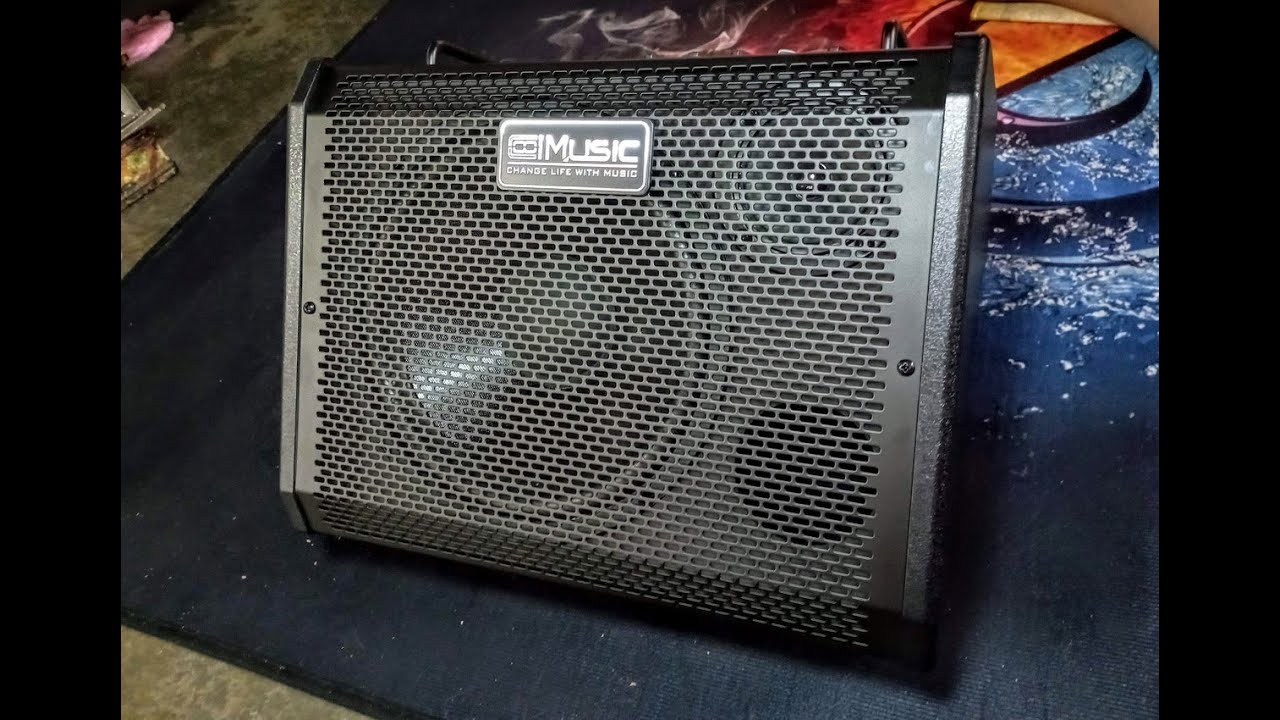 Drum amplifier DM80 Cool music 80W simple sound test speaker review ...