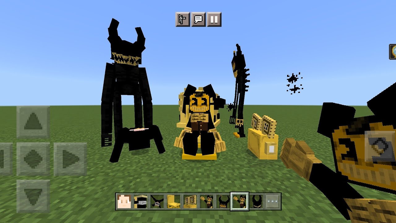 Bendy And the Dark Revival MOD in Minecraft PE - YouTube