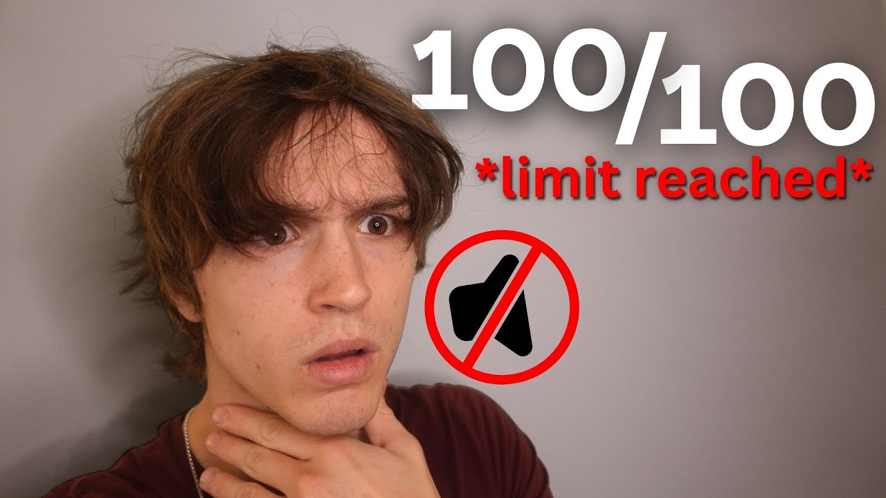 If We Had Character Limits in Real Life - YouTube