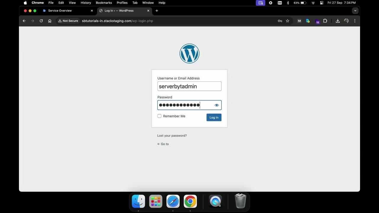 How to remove WordPress website temporary URL | Serverbyt - Stackcp - YouTube