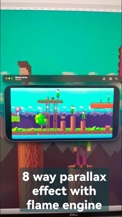 Beautiful parallax effect with flutter flame engine - YouTube