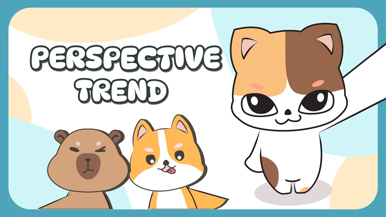 PERSPECTIVE TREND | Cat, Dog & Capybara :3 | Bounce Funk Loop - YouTube