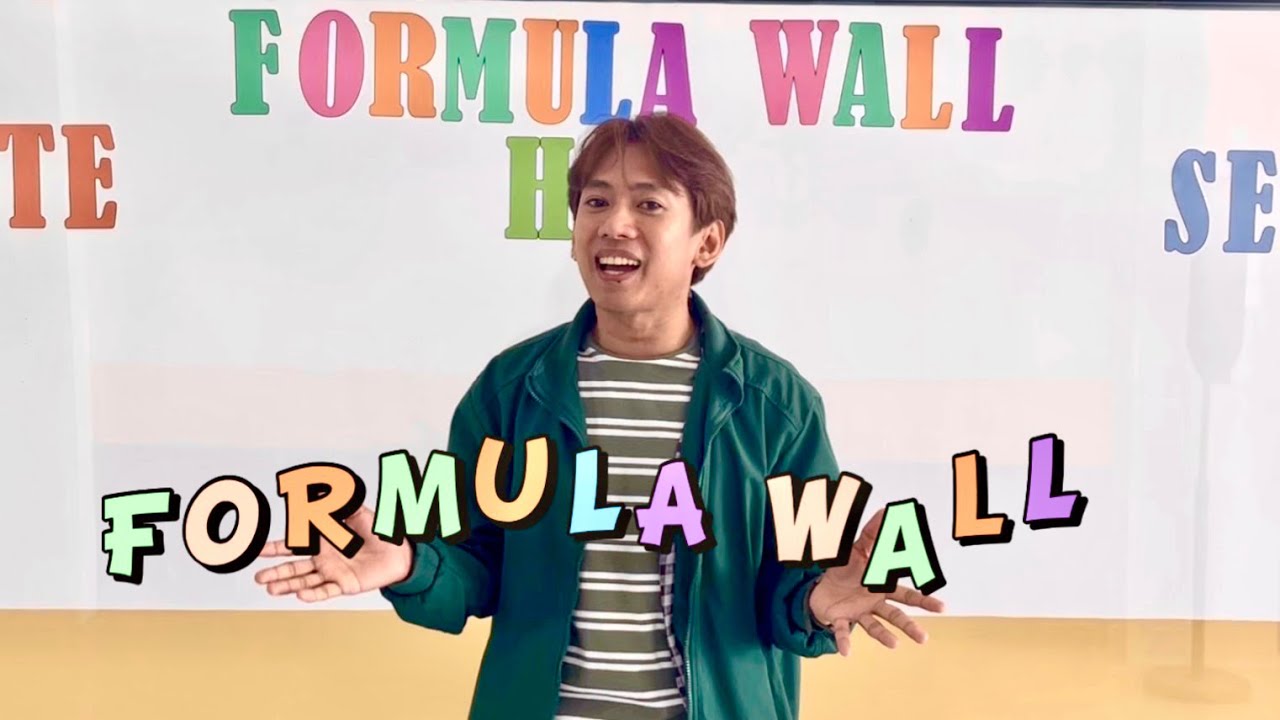 FORMULA WALL • Civil Engineering Month + giveaways from Project Padayon ...