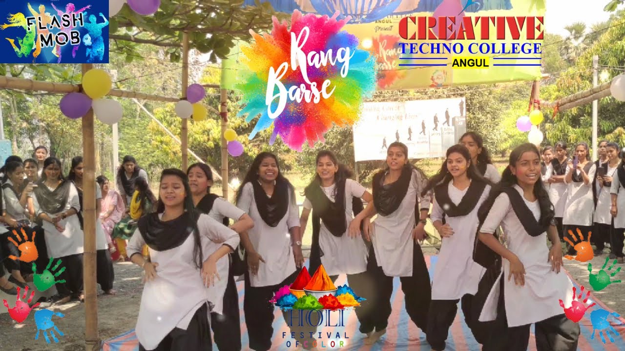 HOLI CELEBRATION 2K22 I RANG BARSE I CREATIVE TECHNO COLLEGE ANGUL ...