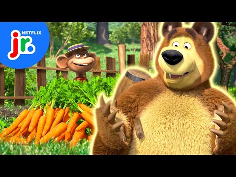 Monkey Mischief 🙊 Masha & the Bear | Netflix Jr