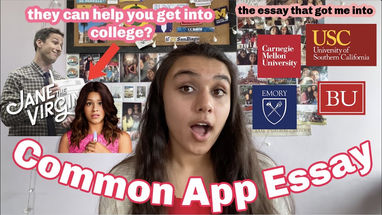 READING the COMMON APP ESSAY THAT GOT ME INTO USC, EMORY ++ 2020 ...