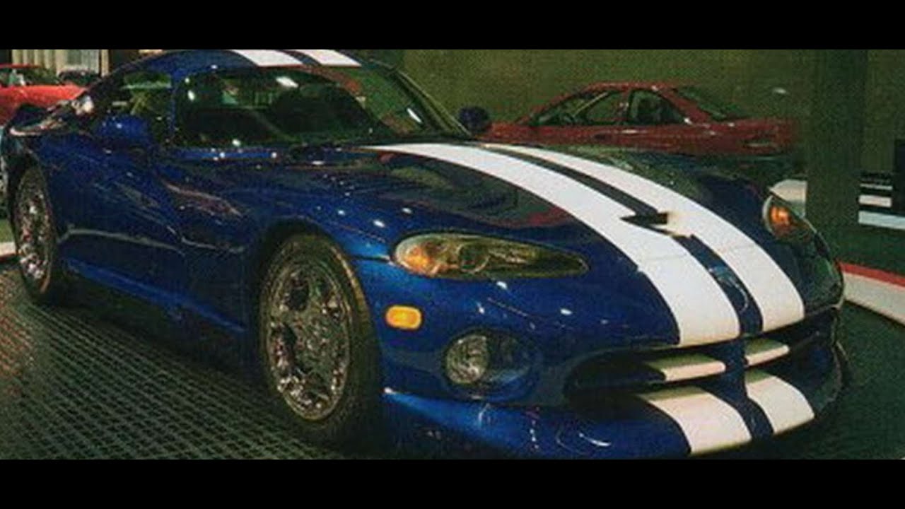 #1729. Dodge viper gts 1993 (Prototype Car) - YouTube