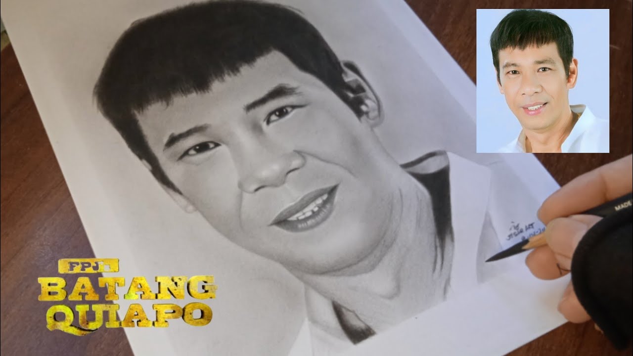 FPJ's Batang Quiapo: Drawing Long Mejia as Peng - YouTube