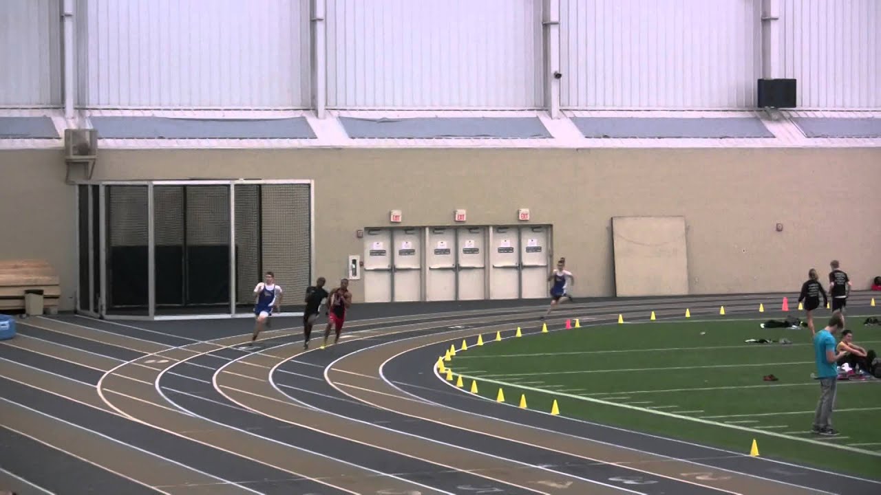 Akron Jerome Fields Open (1/17/15) - 200m Boys (J. Harrington) - YouTube