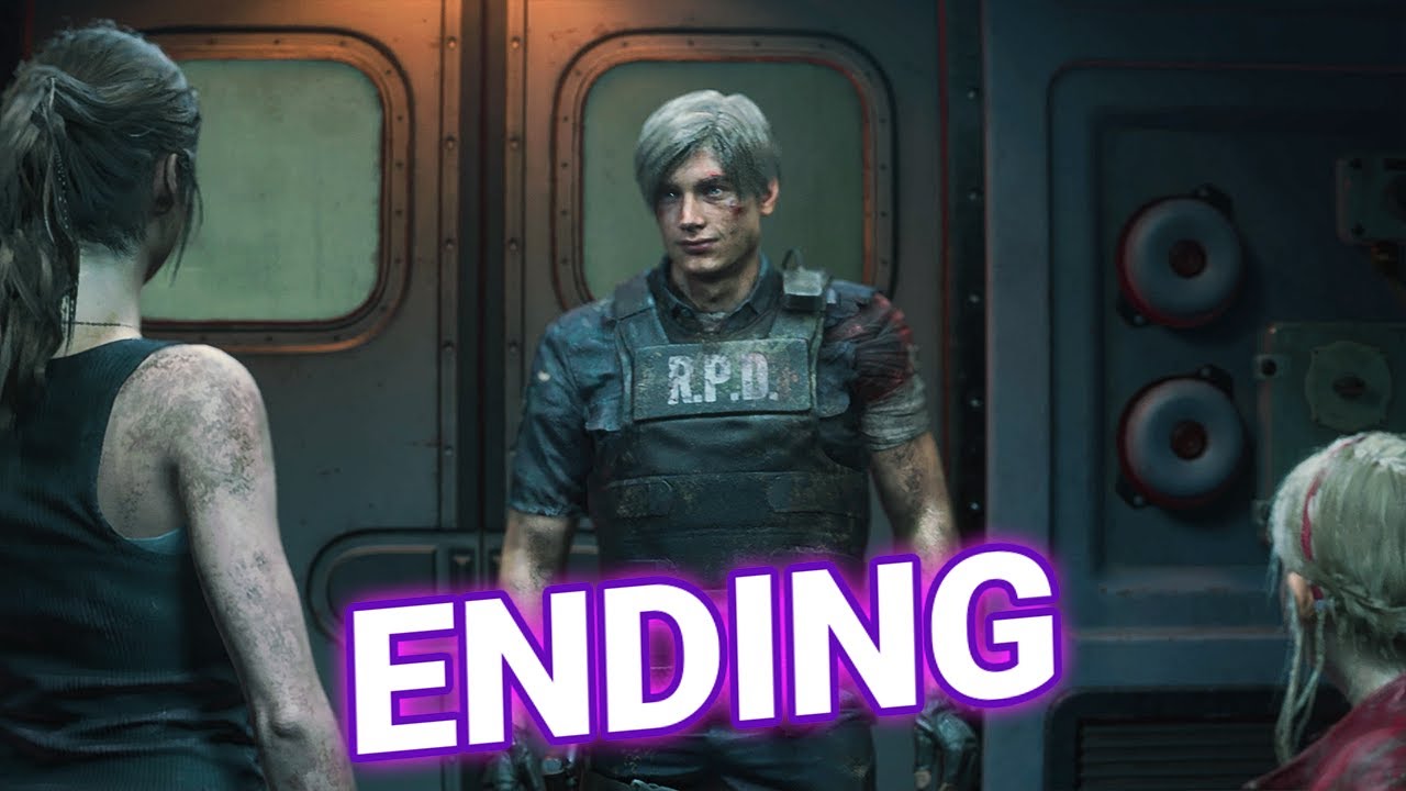 Resident Evil 2 Remake | Walkthrough/Gameplay LEON ENDING / FINAL BOSS ...