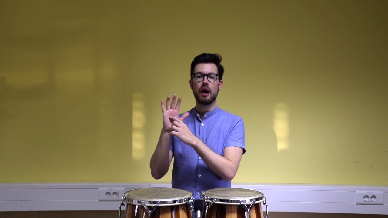 Salsa-Percussion Tutorial - Congas (Teil 3) - YouTube