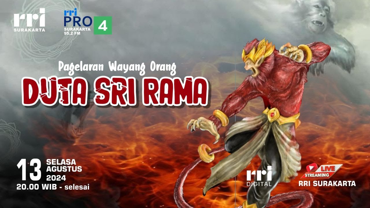 DUTA SRI RAMA || Wayang Orang RRI Surakarta - YouTube