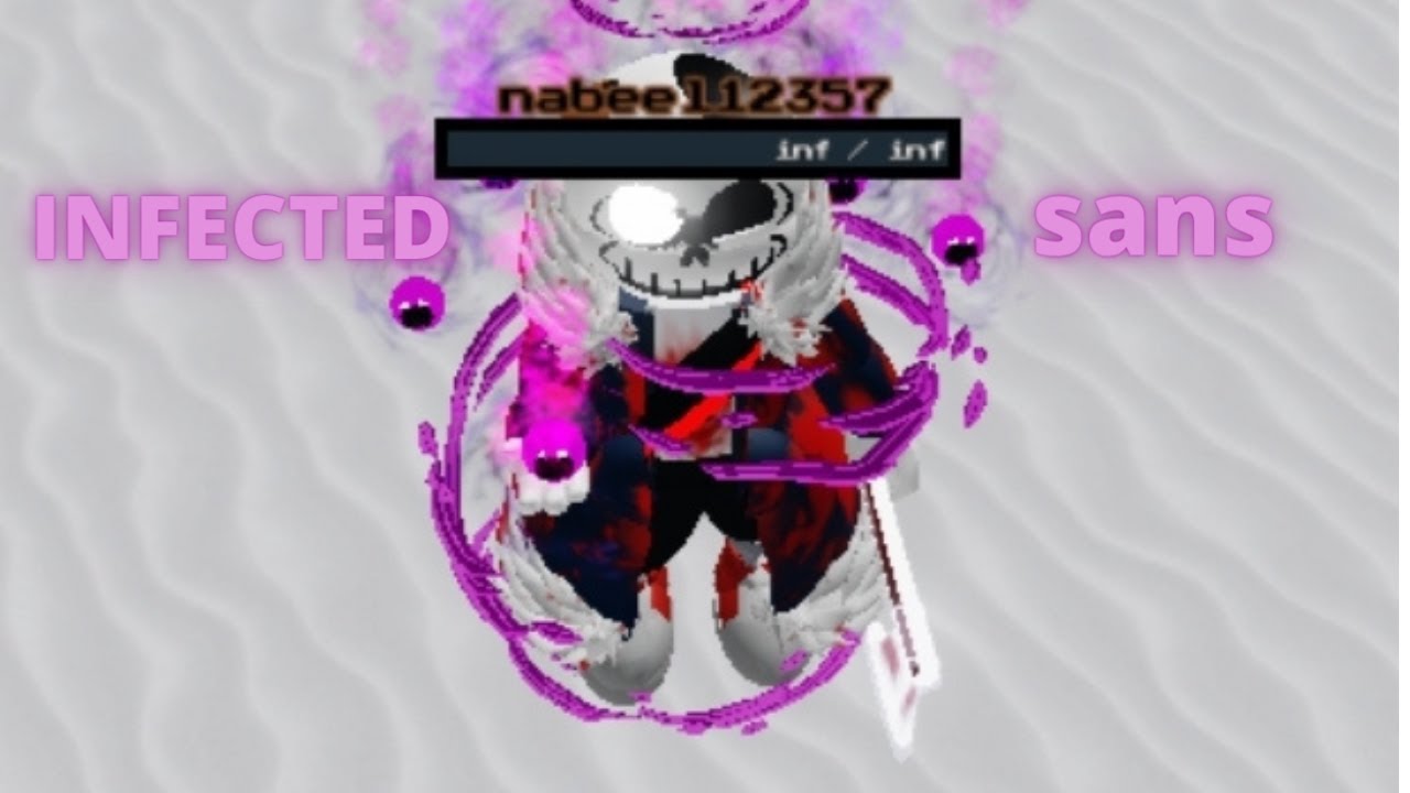 Infected sans showcase Undertale lost souls New update - YouTube