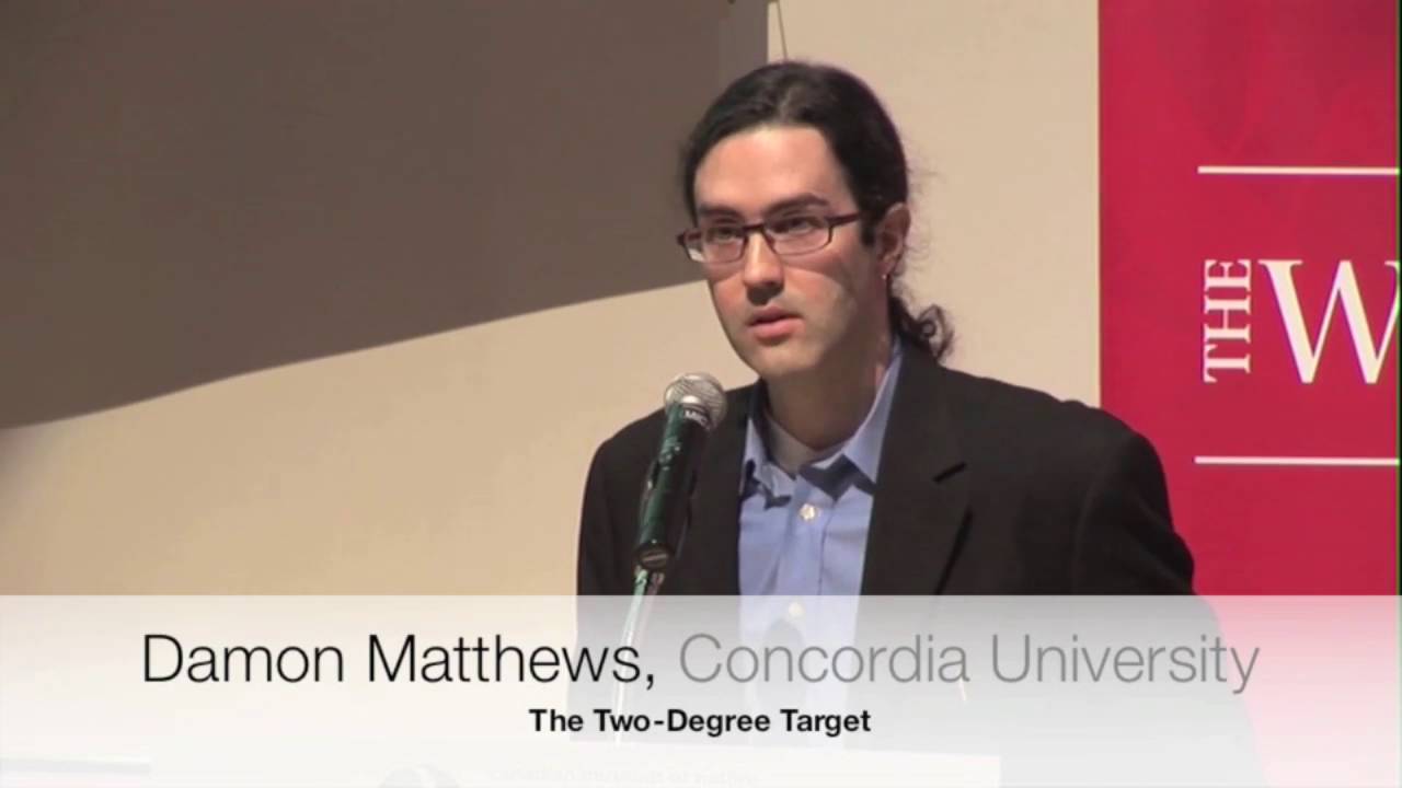 The Two Degree Target | Damon Matthews - YouTube