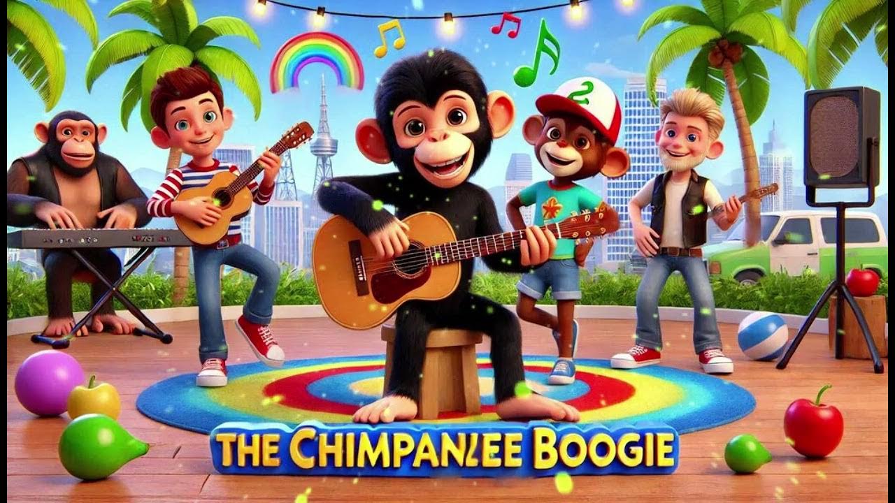 The Chimpanzee Boogie 2 | @CartoonNetworkMusicTv | Kids Dance Party ...