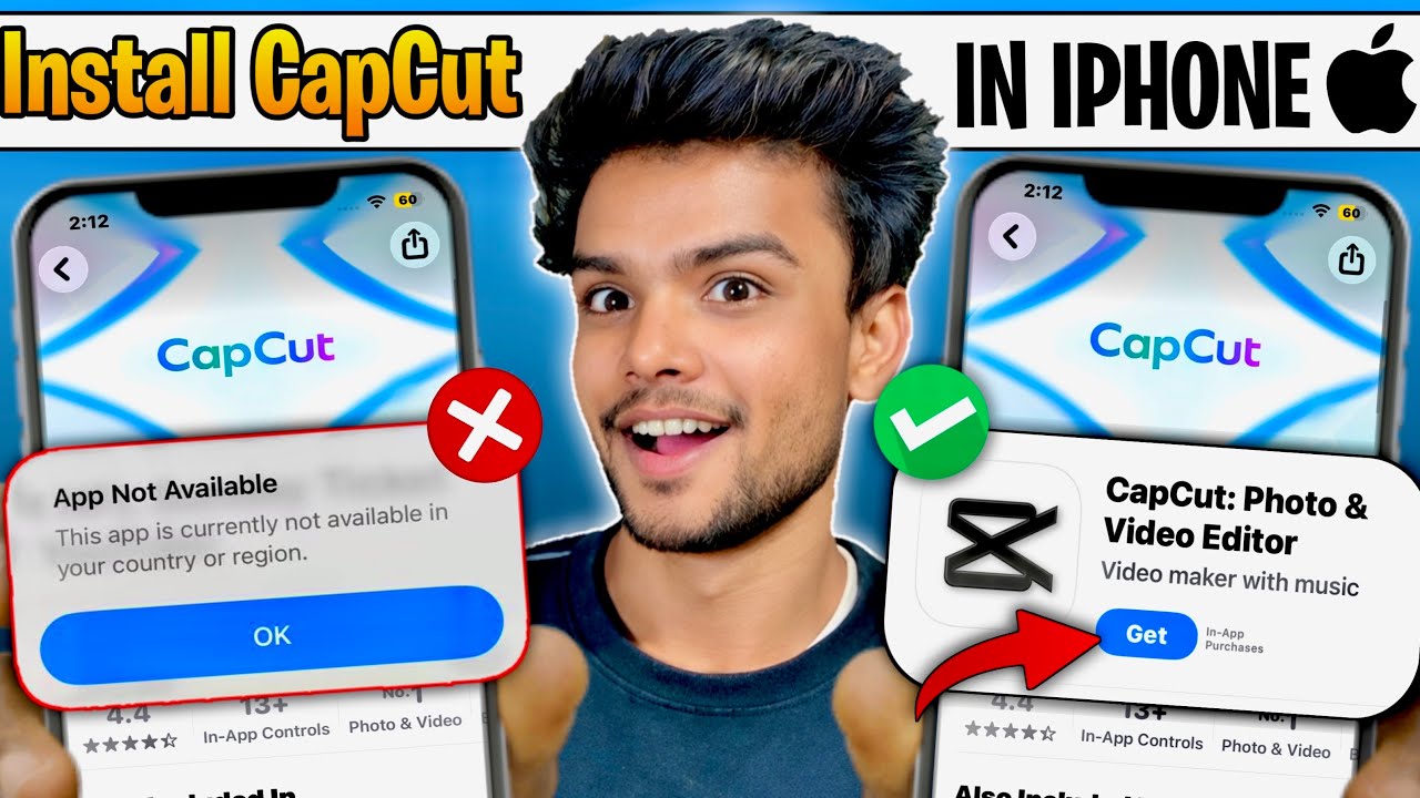 CapCut iPhone Install in India (2026) ⚡ How to Download CapCut in ...