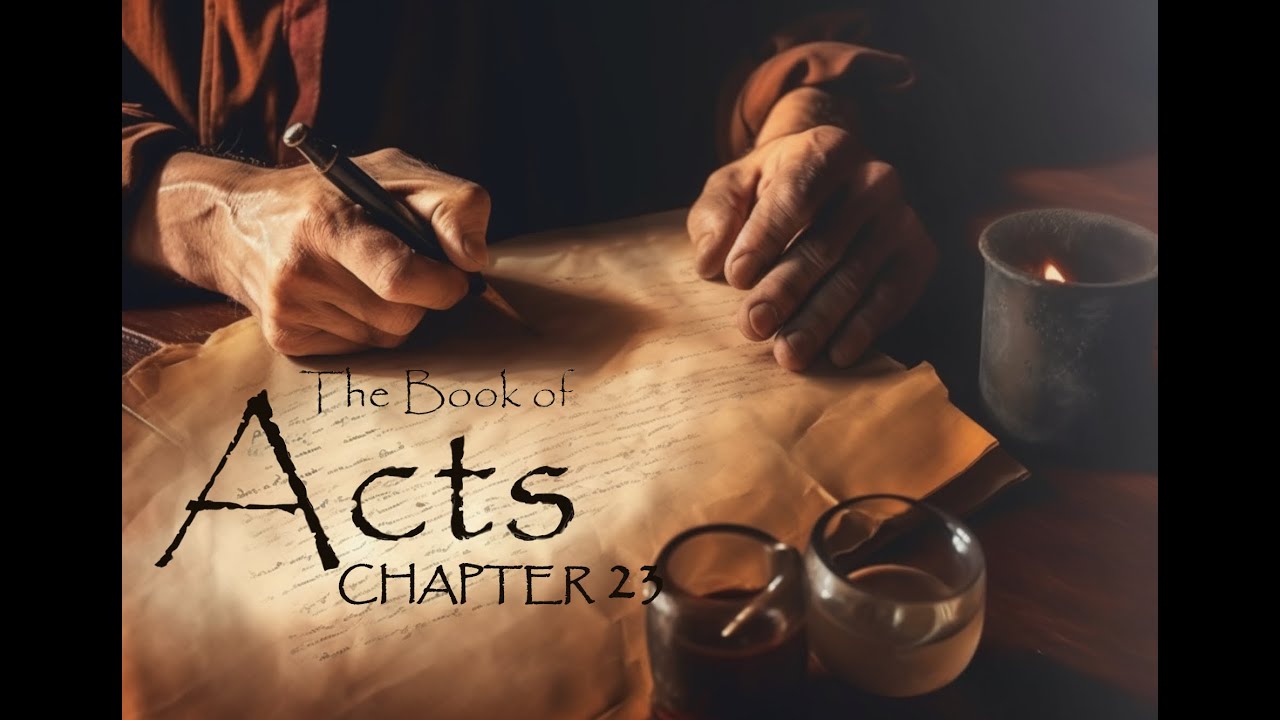 Acts Chapter 23 (NKJV) - Paul Before the Sanhedrin | Full Narrative ...