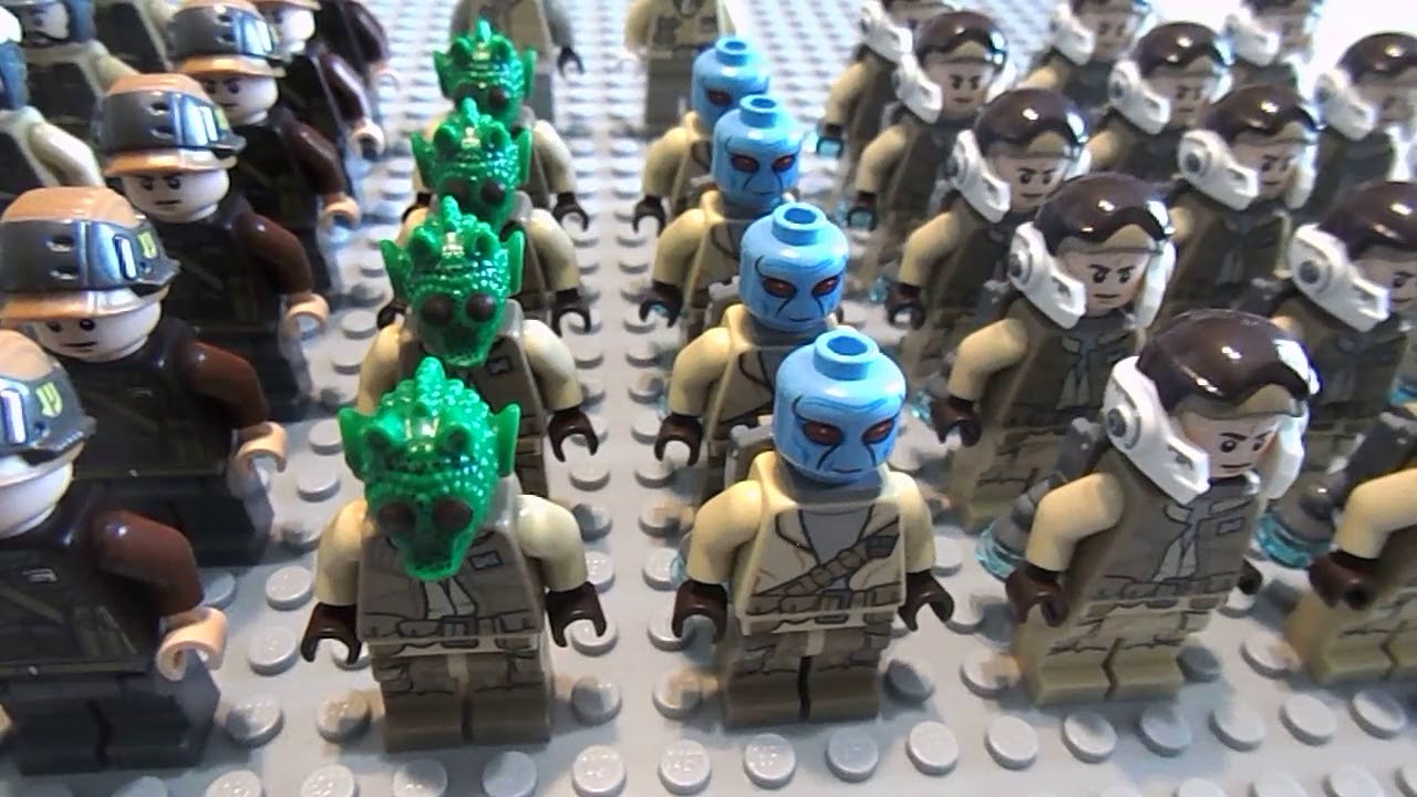 Awesome!! 2017 Lego Rebel Army (2017 Finale) - YouTube