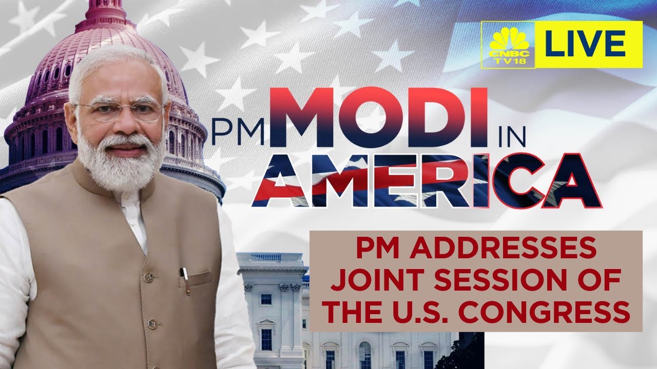 PM Modi Address LIVE In USA | PM Modi Addresses Joint Session Of The U ...
