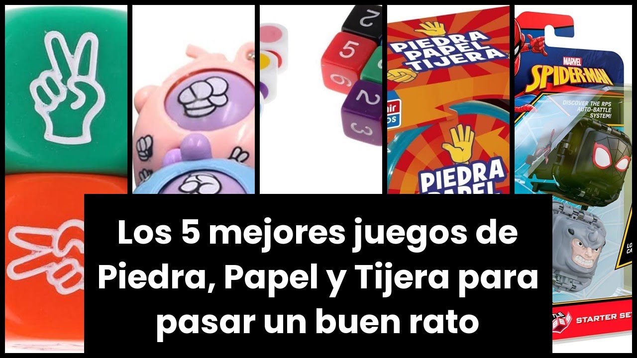 【PIEDRA PAPEL TIJERA JUEGO】Los 5 mejores juegos de Piedra, Papel y ...