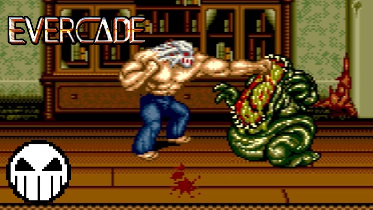 Splatterhouse 3 (Evercade - Namco Museum Collection 2) Gameplay - YouTube