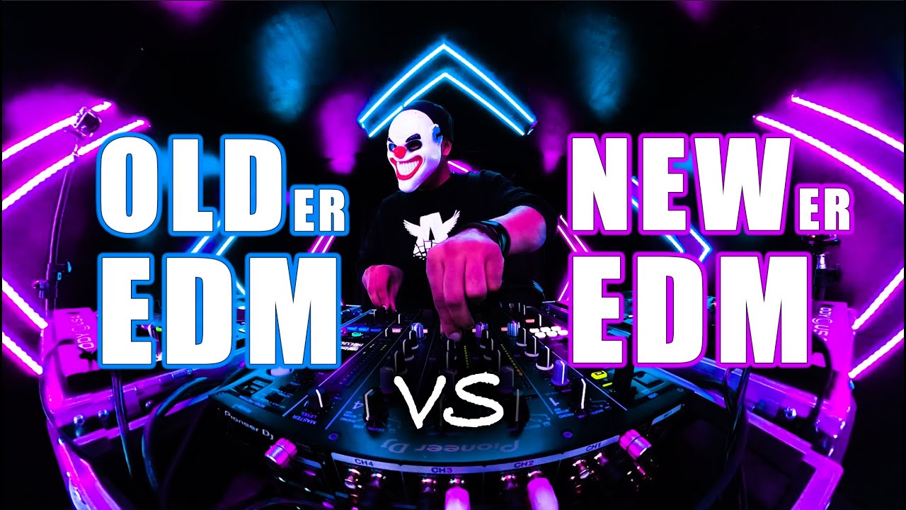 New EDM Vs Old EDM | Neon Tunnel Full Set - YouTube