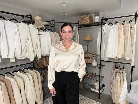 Amazon Fashion / GRACE KARIN Satin Silk Blouse / Silk Blouse Try-On...Professional but Feminine?