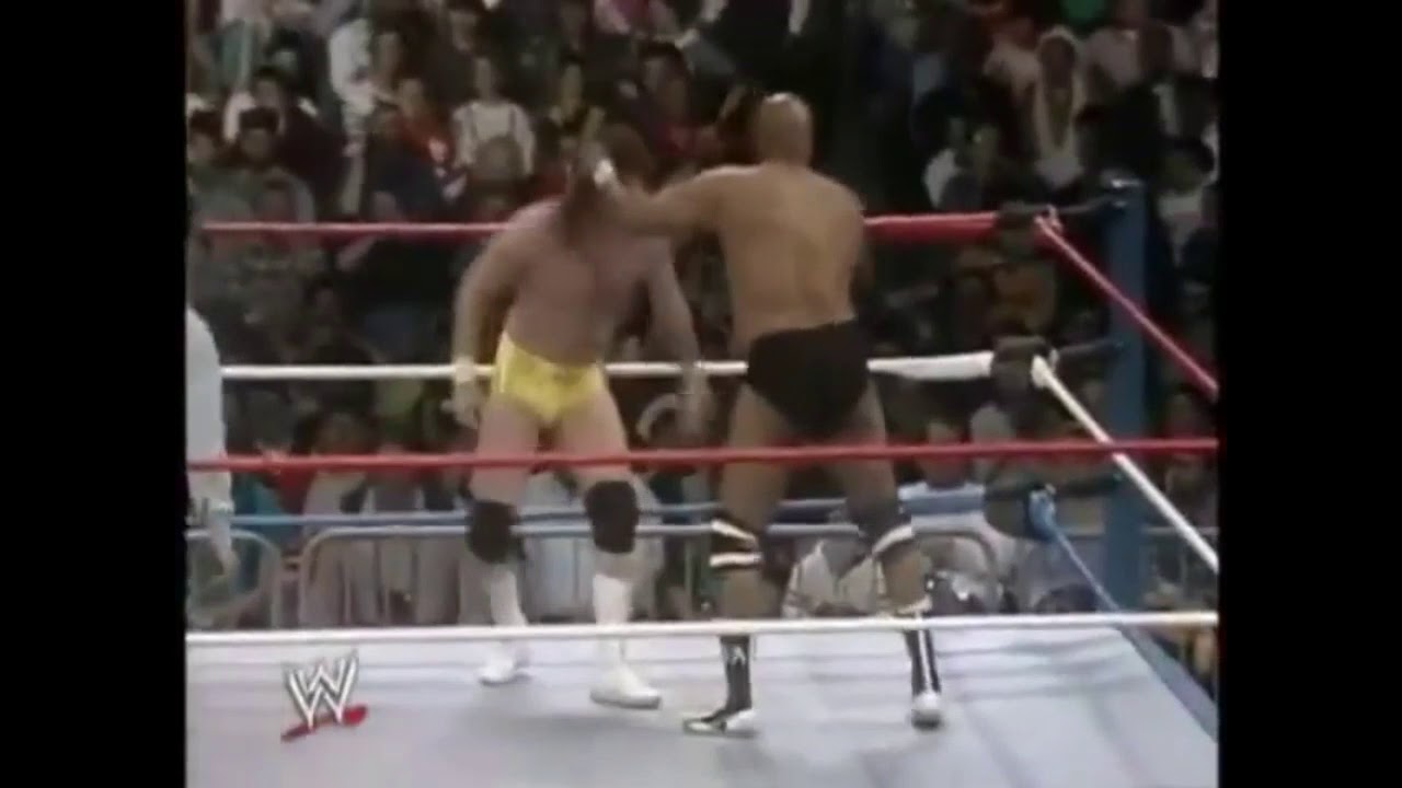 Bad News Brown vs Jobber Rex King WWF Wrestling Challenge 1988 - YouTube