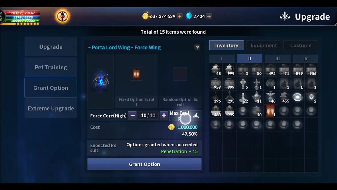 Cabal M | Force Wing Costume | adding Penetration! Lagay Kona ba pang ...