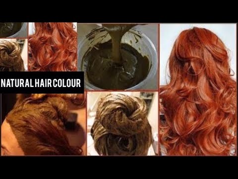 Homemade Natural Hair Colour. - YouTube