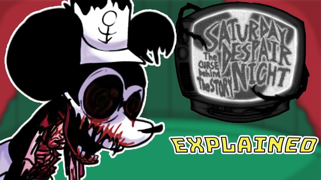 Saturday Despair Night V2 Mod Explain in fnf (Misery Mouse) #fnf - YouTube