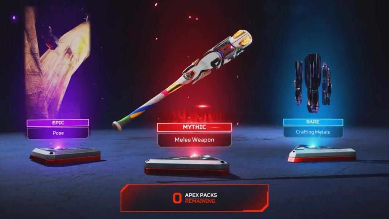 New $500 baseball bat heirloom animations [apex legends] - YouTube