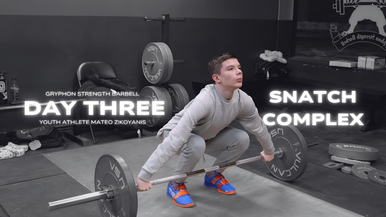 Youth Mateo Zikoyanis | Day 3 Snatch Complex - YouTube