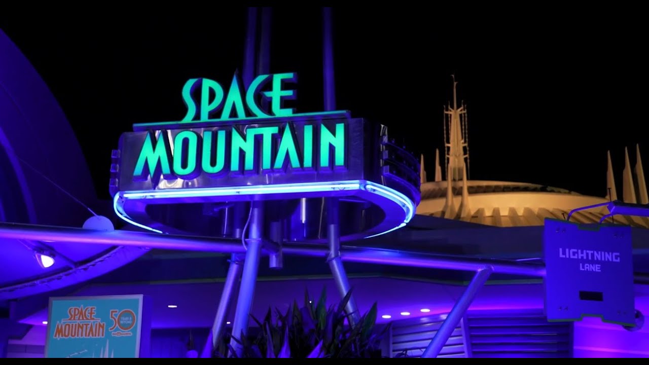 Space Mountain Disney World Logo Popular Disney World Ride Remains