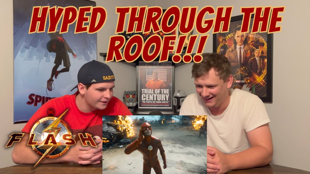 The Flash Final Trailer Reaction! When you mess with time, time messes ...
