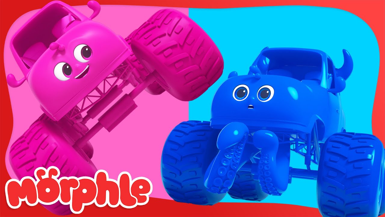 Morphle Track Pink vs. Blue - YouTube