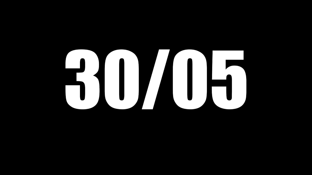 30/05 - YouTube