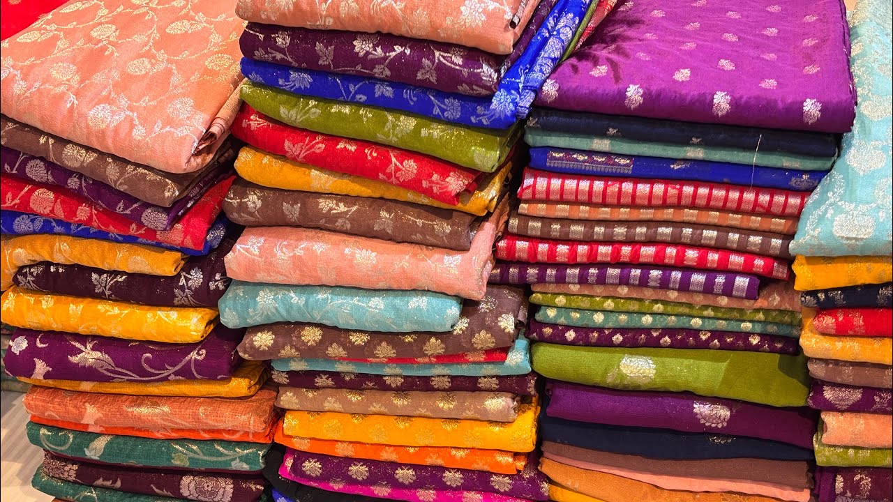 सेल सेल Banarasi Silk Saree Sale by Kaas Handloom Varanasi - YouTube