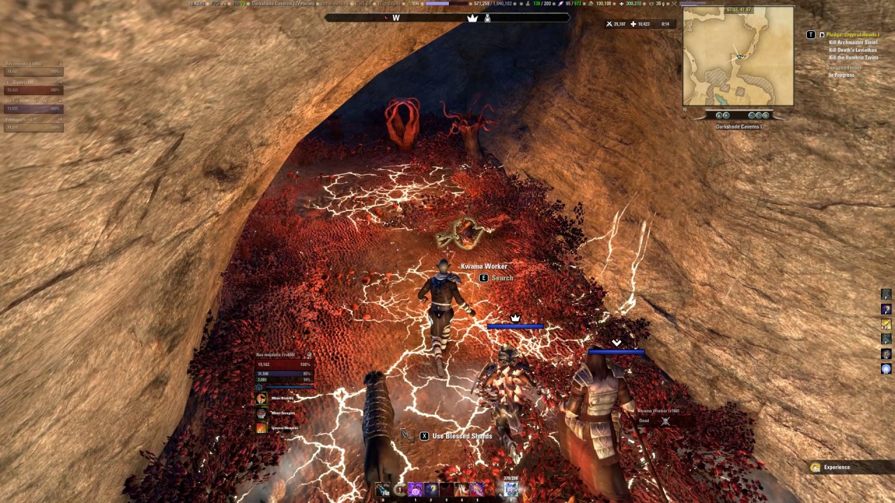 ESO Darkshade Caverns I (Veteran) Dps - YouTube